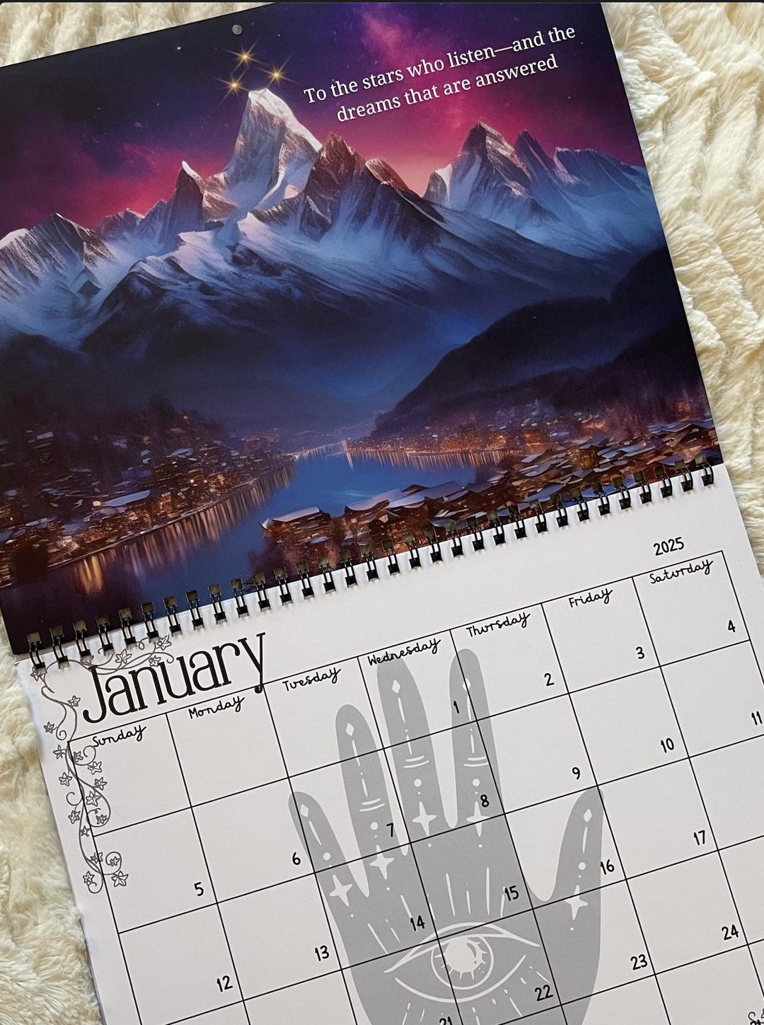 ACOTAR Inspired 2025-2026 Calendar - Etsy