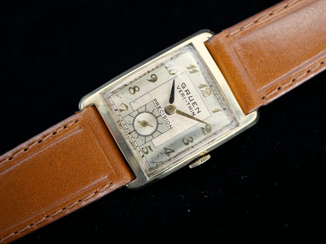 Gruen Precision Veri-thin Vintage Watch Just Serviced & Warranty ...