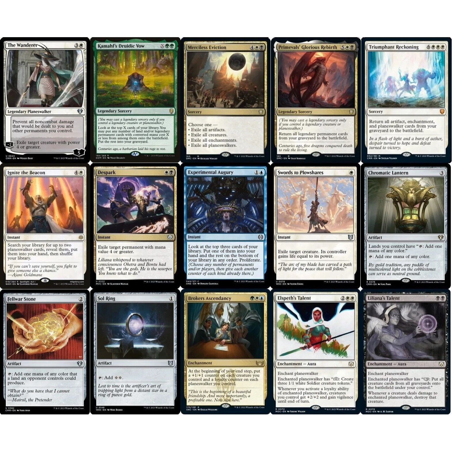 Commander Superfriends Deck - Esika Planeswalkers - EDH -100 Card - MTG ...