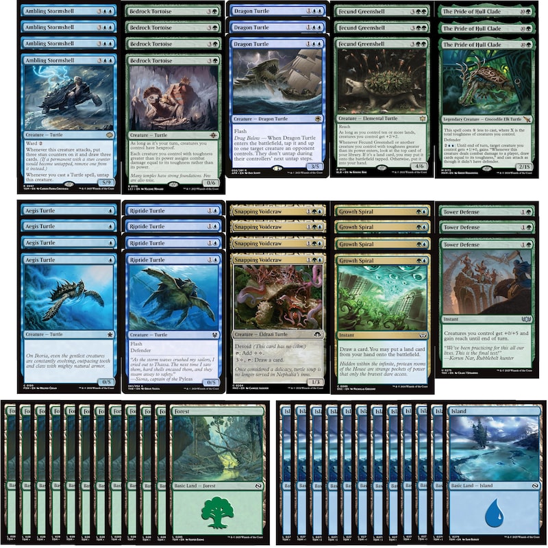 Mtg Turtles - Etsy UK
