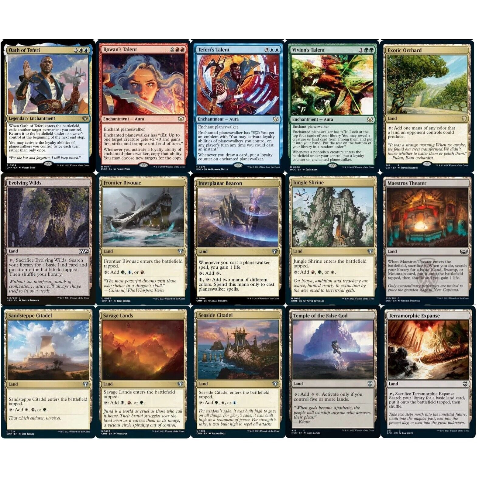 Commander Superfriends Deck - Esika Planeswalkers - EDH -100 Card - MTG ...