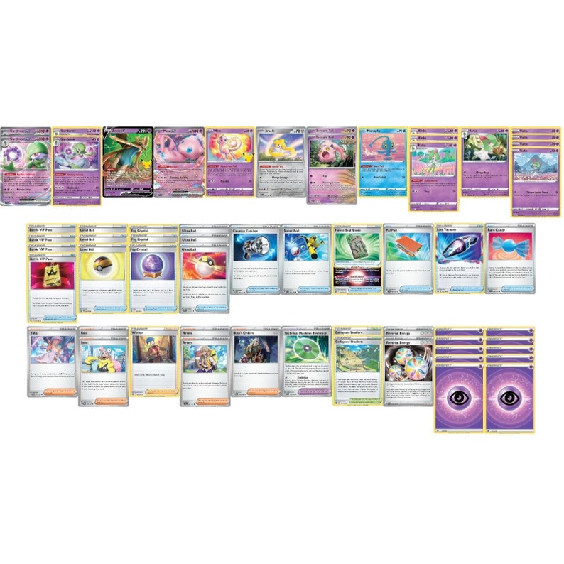 COMPETITIVE Scream Gardevoir Pokemon Deck - VERY Powerful - 60 Card ...