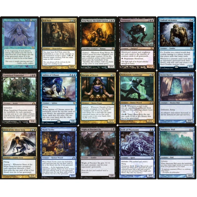 ELITE Commander Mill Deck - EDH - Phenax - 100 Card - MTG - Ready to ...