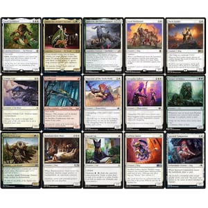 Elite Commander Cat/dog Deck - Rin and Seri - Very Strong - 100 Card ...