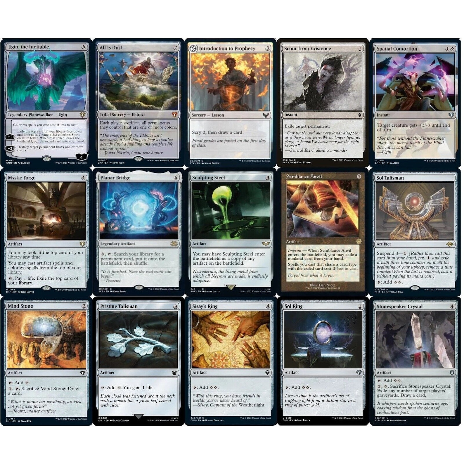 Commander Eldrazi Deck - Colorless - Cedh EDH - Very Powerful - 100 ...