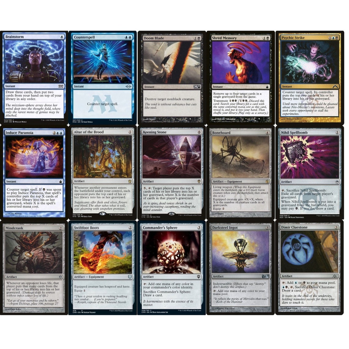 ELITE Commander Mill Deck - EDH - Phenax - 100 Card - MTG - Ready to ...