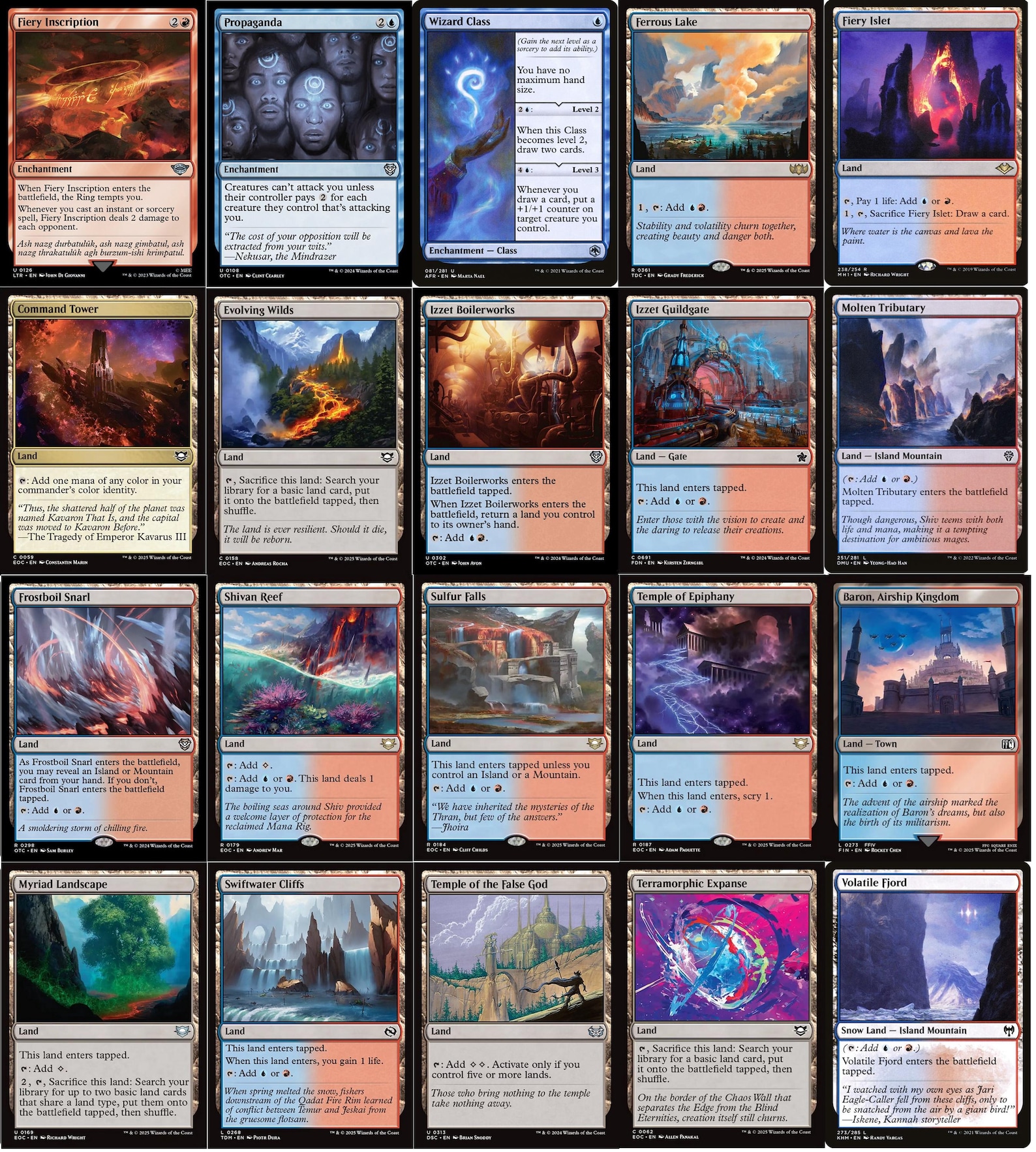 Vivi Ornitier Storm Commander Deck - Izzet - Magic the Gathering ...