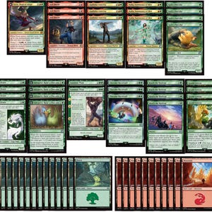 Final Fantasy Gruul Deck - Etsy