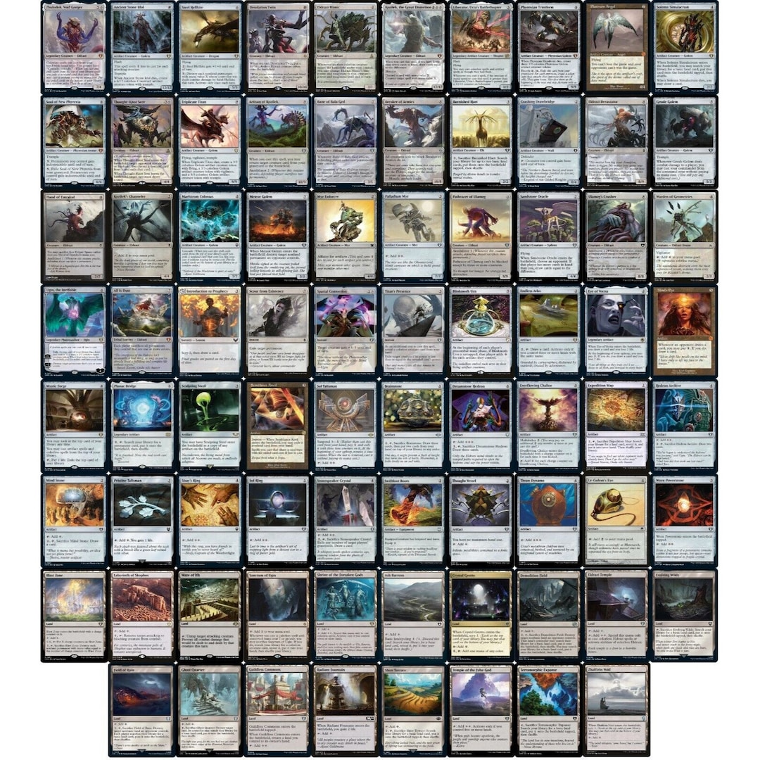Commander Eldrazi Deck - Colorless - Cedh EDH - Very Powerful - 100 ...