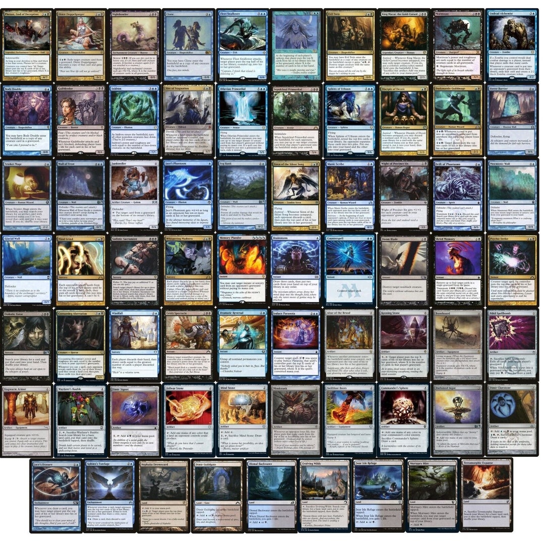 ELITE Commander Mill Deck - EDH - Phenax - 100 Card - MTG - Ready to ...