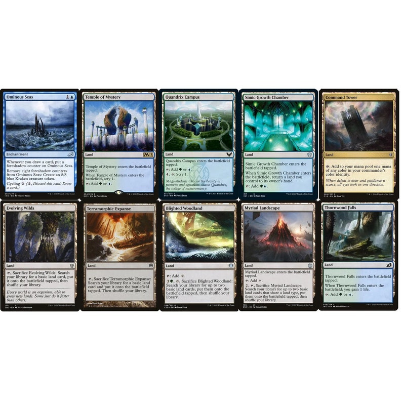 Commander Tatyova Landfall Deck Simic Blue Green EDH 100 Card MTG NM/M - Etsy