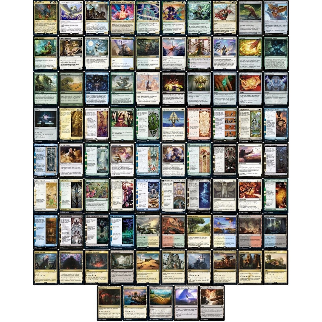 Commander Sagas Deck Tom Bombadil LOTR Lord of the Rings 100 Card MTG ...