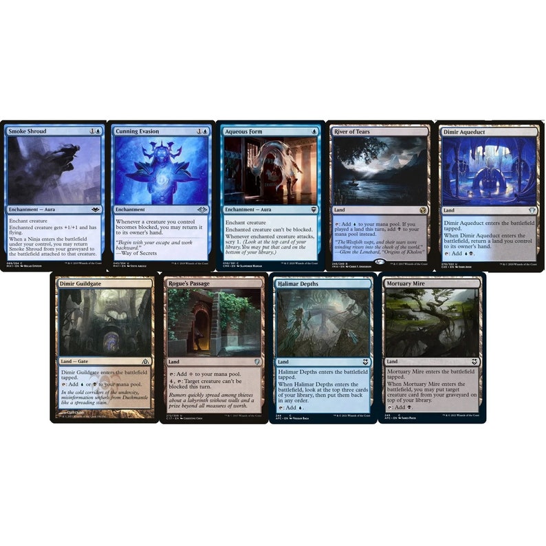 Commander Ninja Deck - Yuriko - Dimir Blue Black - EDH -100 Card - MTG ...