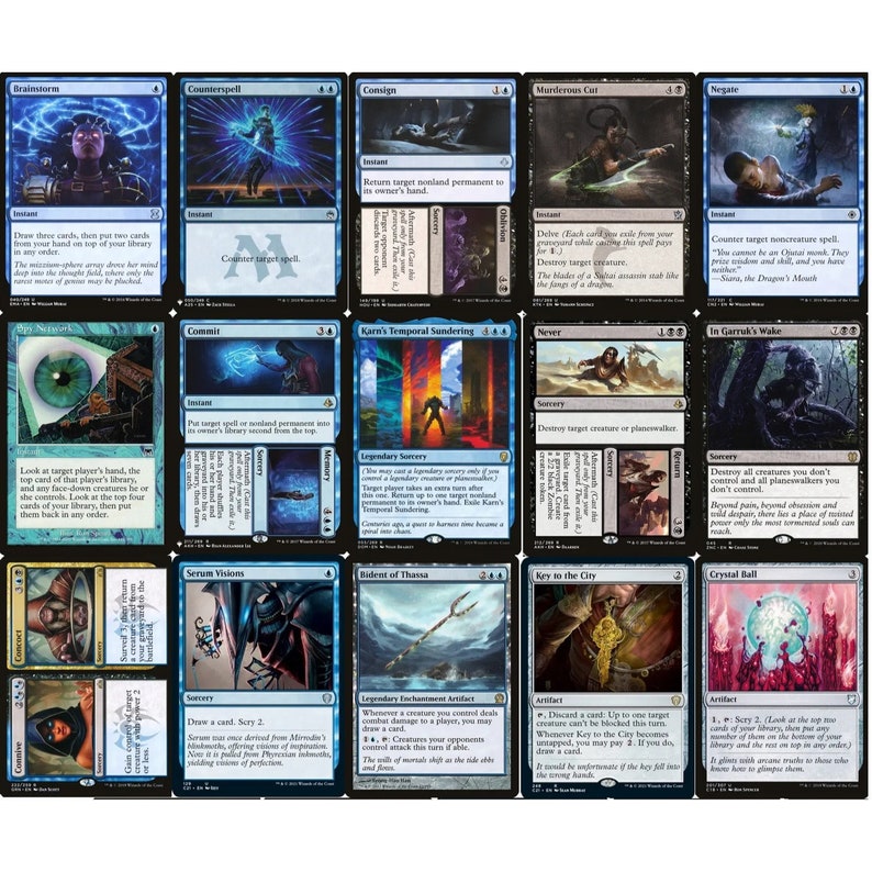 Commander Ninja Deck - Yuriko - Dimir Blue Black - EDH -100 Card - MTG ...