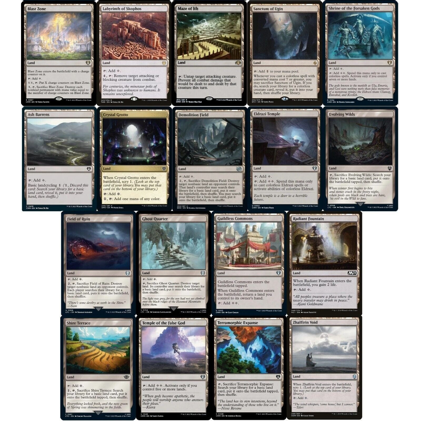 Commander Eldrazi Deck - Colorless - Cedh EDH - Very Powerful - 100 ...