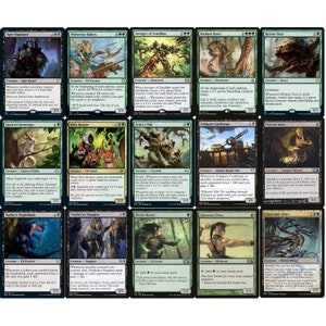 Commander Squirrel Token Deck - Golgari - Black Green - EDH -100 Card ...