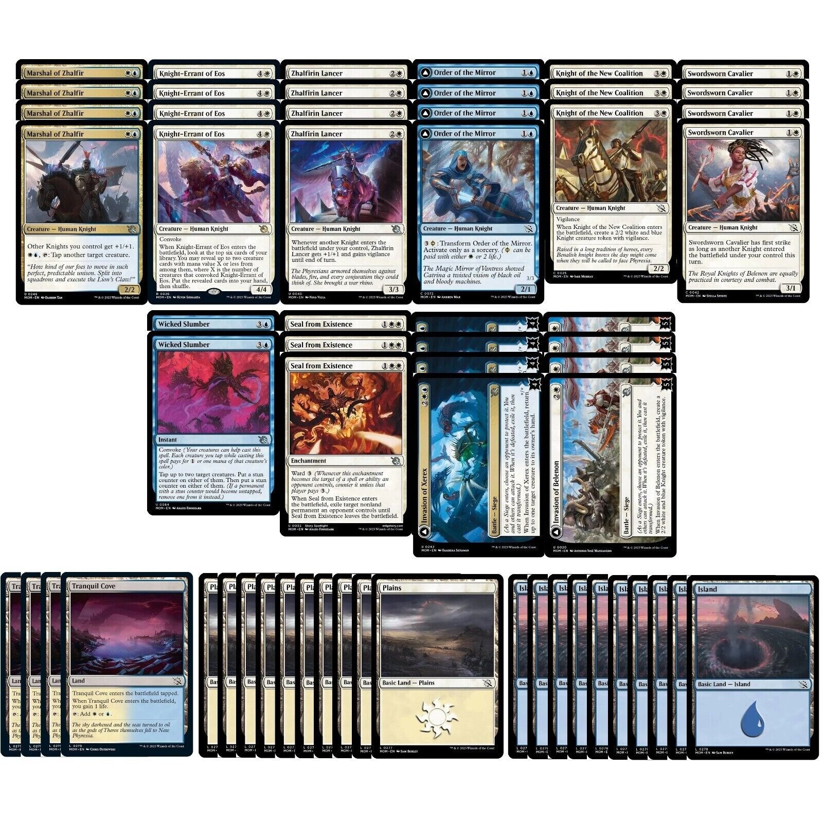 ELITE Azorius Knight Deck - Blue White - Strong - 60 Card - Modern ...