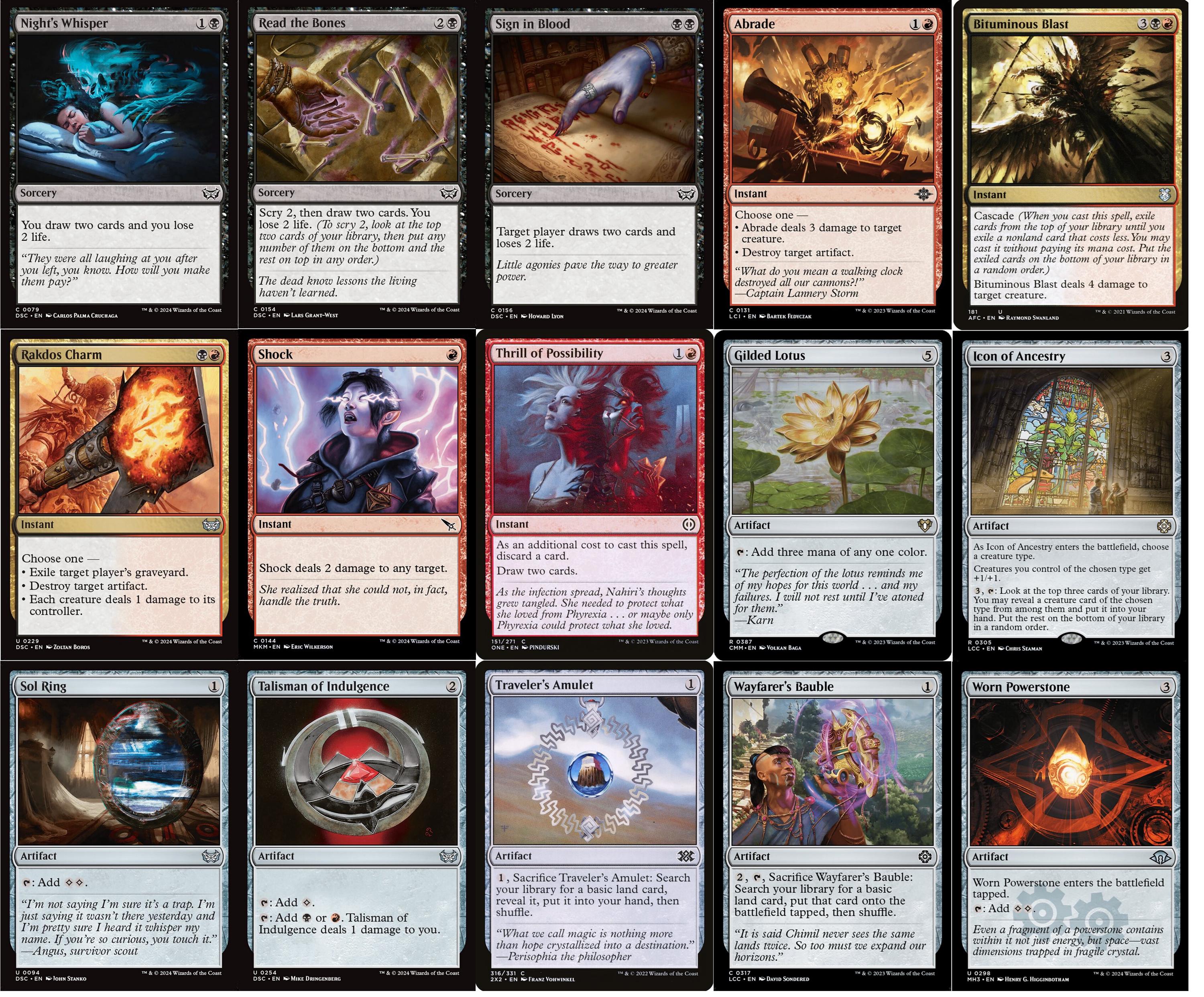 Elite Commander Demon Deck - Valgavoth - Rakdos - Very Strong - 100 ...