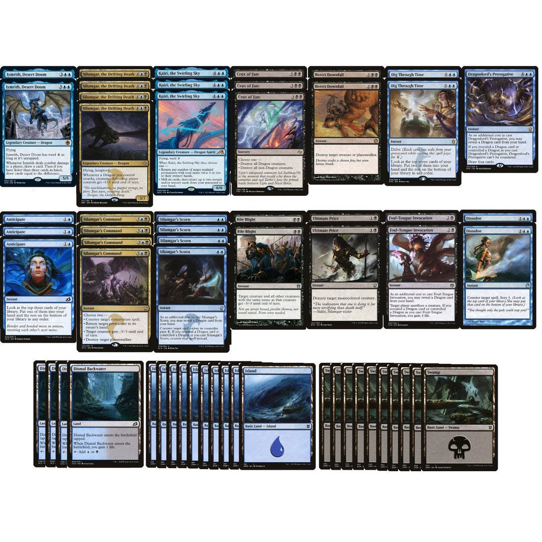 Elite Blue Black Control Deck - Modern 60 Card - MTG Magic the ...