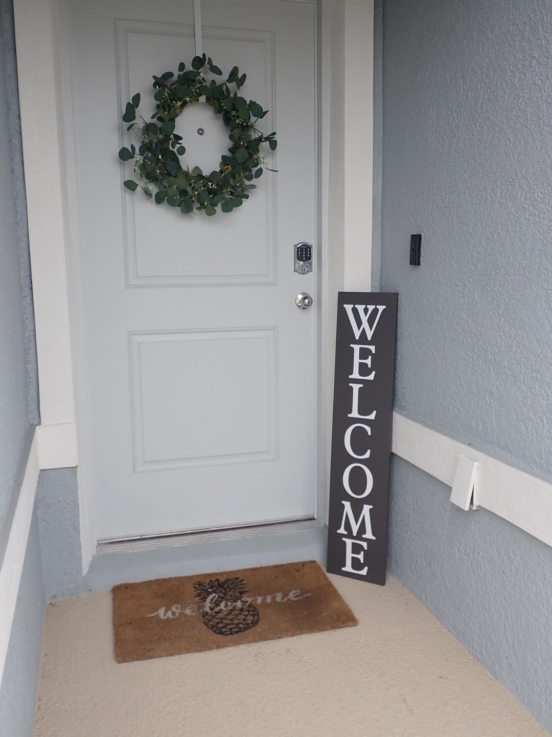 Welcome Sign, Front Door Sign, Welcome Home Sign, Porch Sign, Farmhouse ...