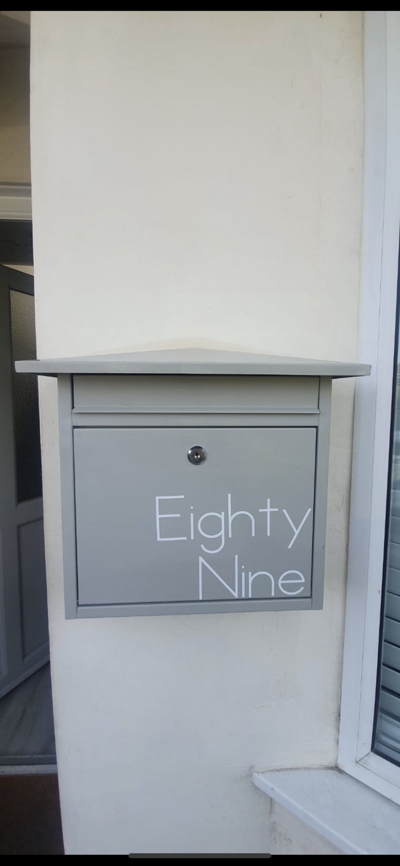 Letterbox House Number Sticker - Etsy UK
