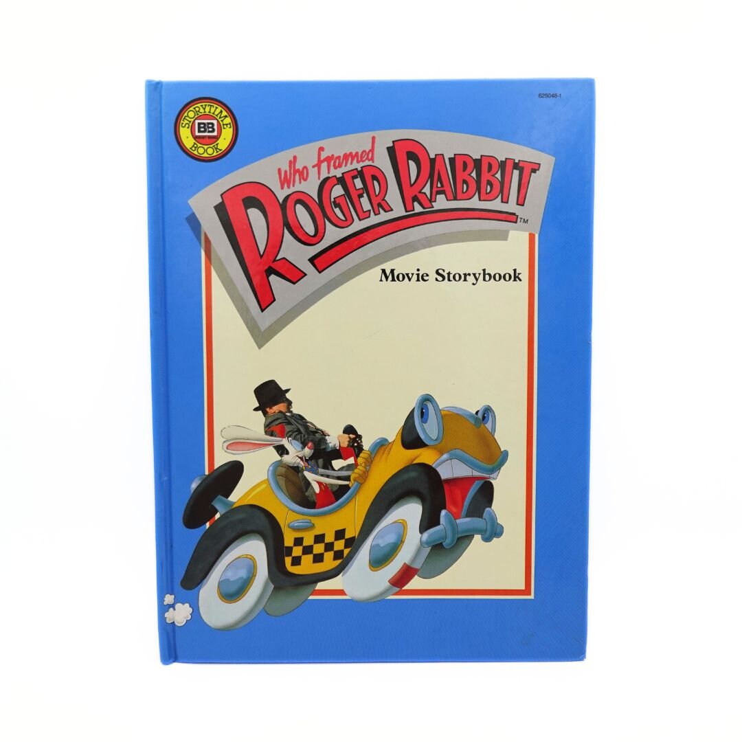 1988 Who Framed Roger Rabbit Movie Storybook - Etsy