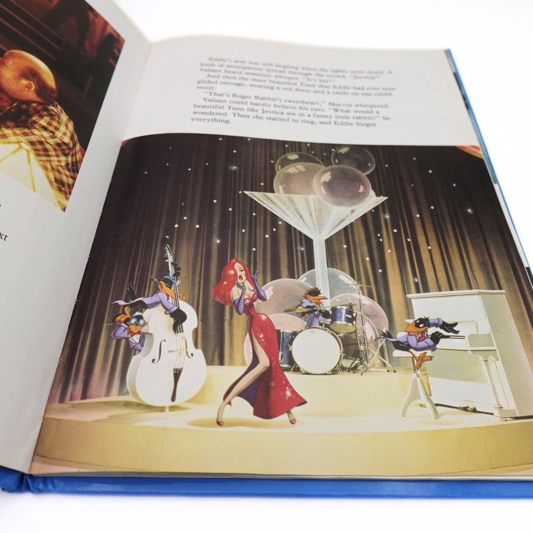 1988 Who Framed Roger Rabbit Movie Storybook - Etsy