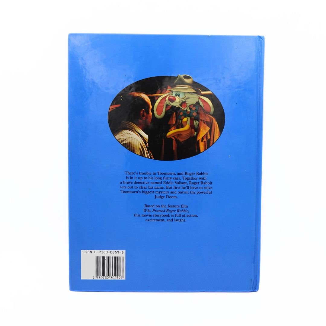 1988 Who Framed Roger Rabbit Movie Storybook - Etsy