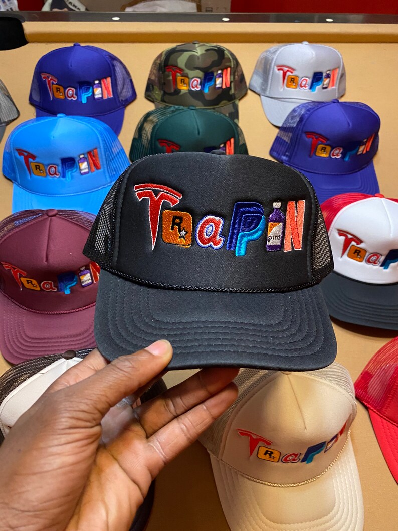 Trappin Trucker Hat NEW COLORS - Etsy