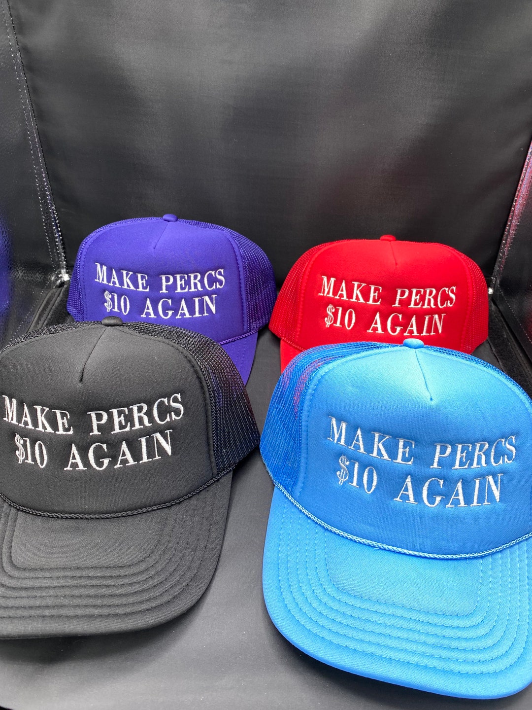 Make Percs 10 Again Trucker - Etsy