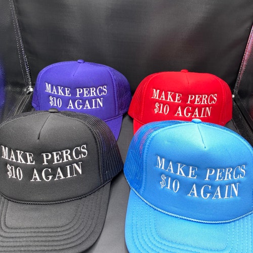 Make Percs 10 Again Trucker - Etsy