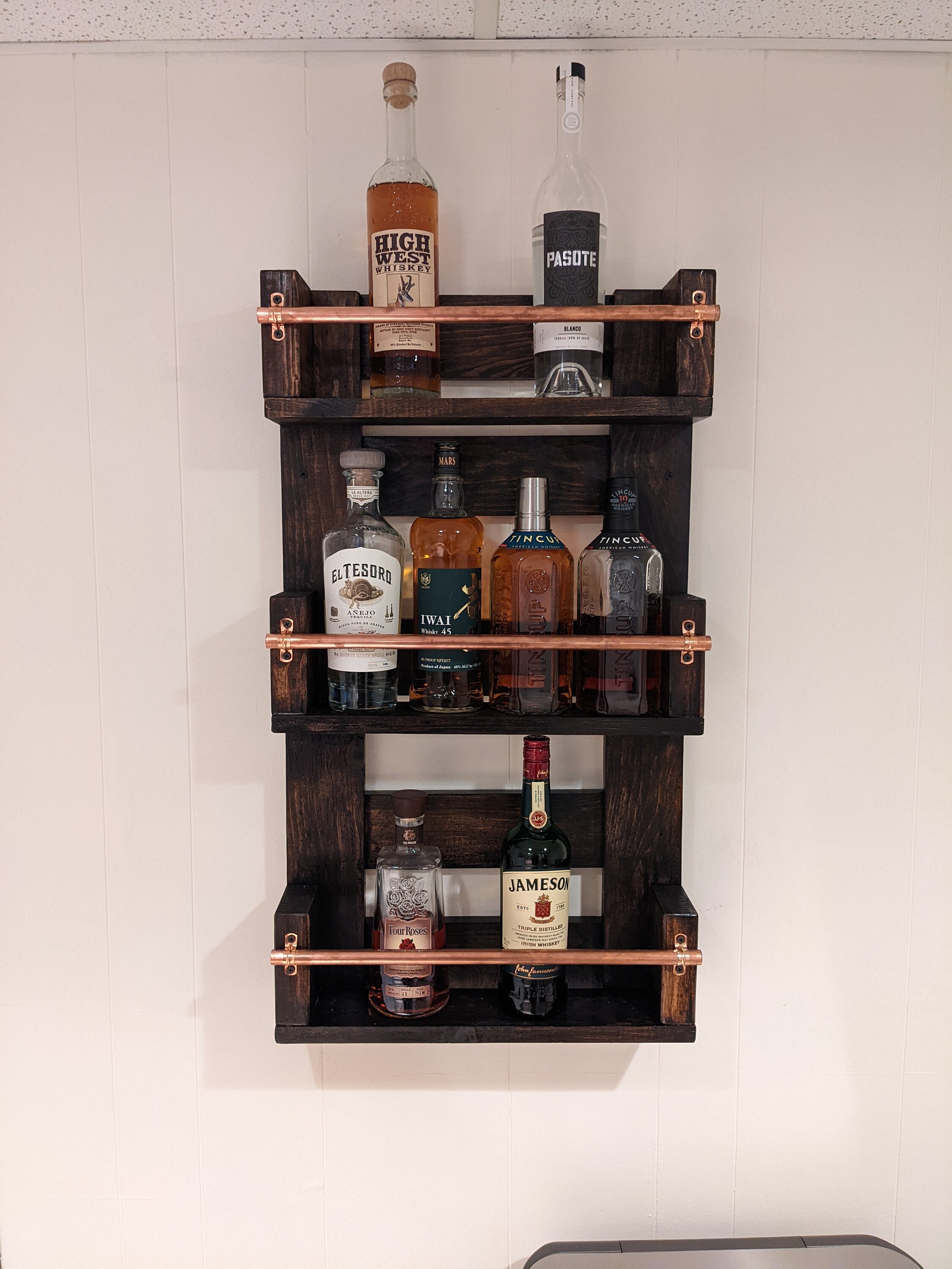 Bourbon/bottle Rack - Etsy