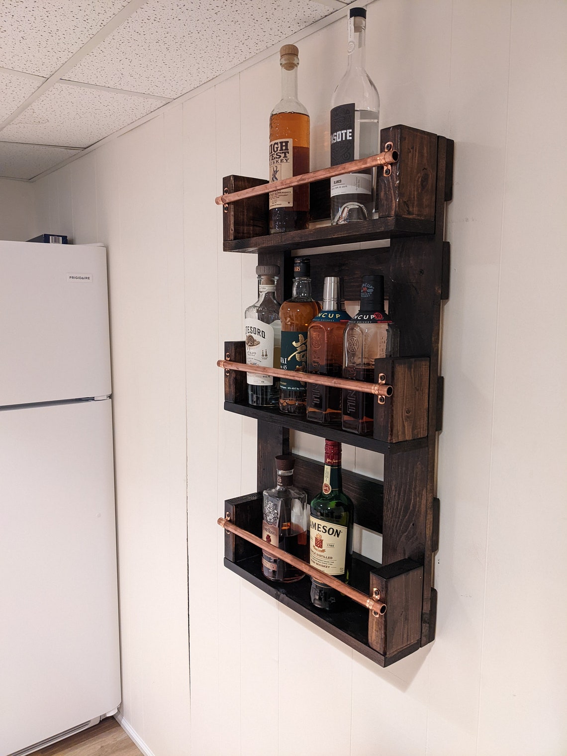 Bourbon/bottle Rack - Etsy