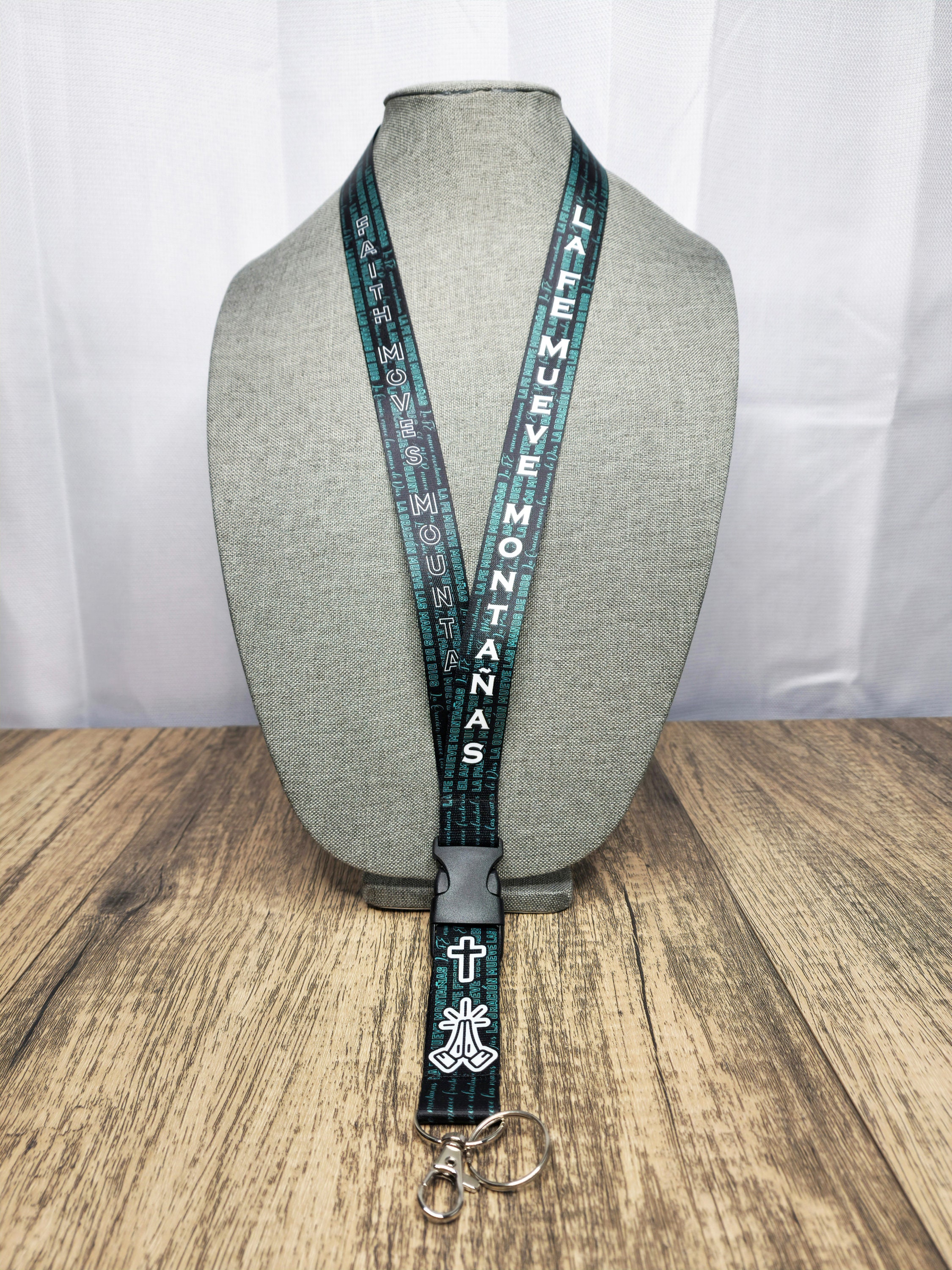 Faith Lanyard Handmade - Unique Lanyard - Key Holder Lanyard, Release ...