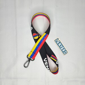 Venezuela Lanyard for Keys or ID Badge Venezuela Flag, Maracaibo ...