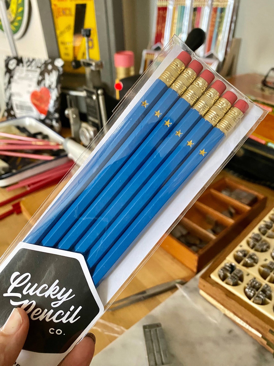 Arthur's Lucky Pencil. Gift for Student. Engraved Pencils. Gift for ...