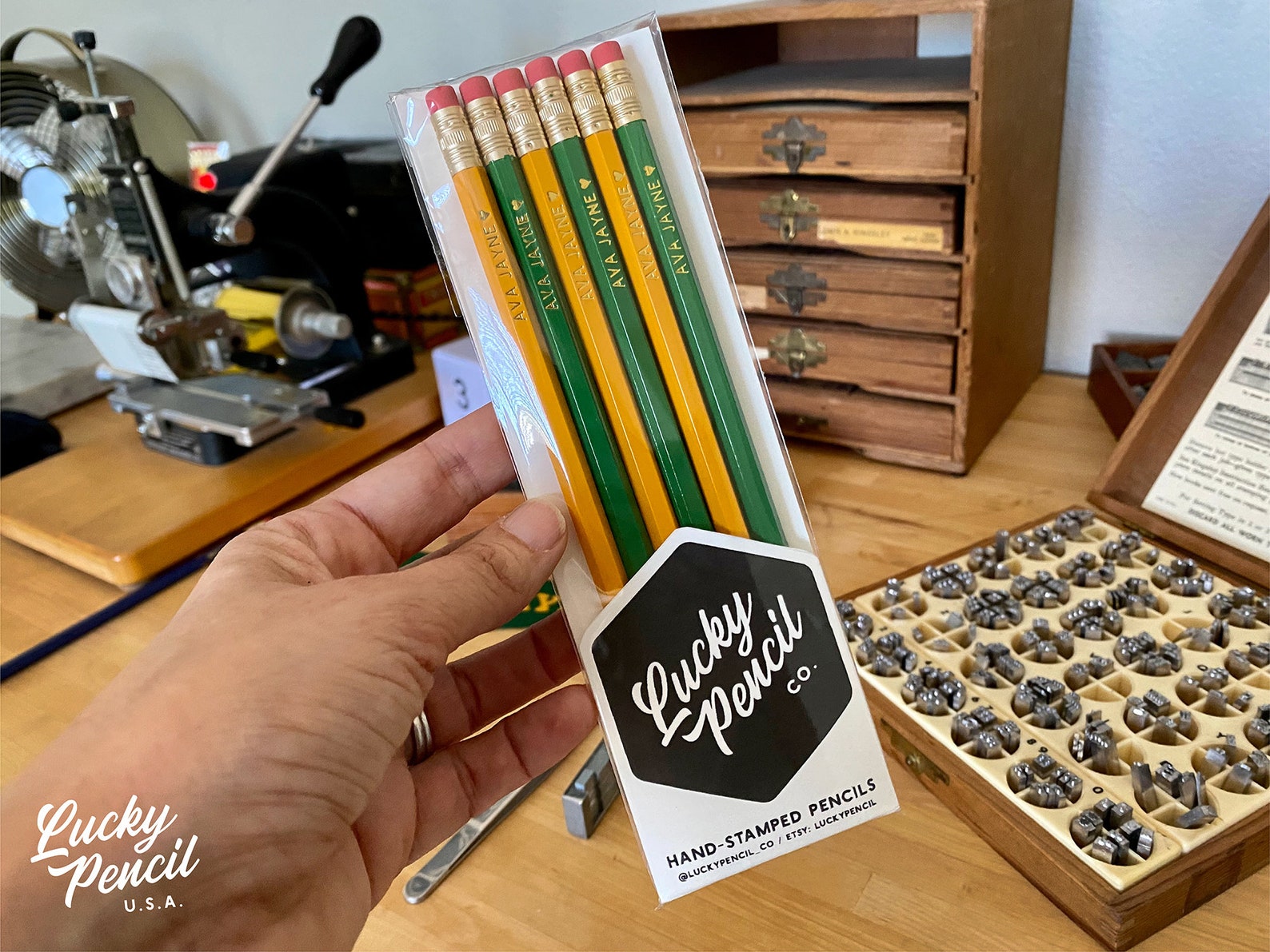 Custom Pencils. Mix and Match Pencil Set. Personalized - Etsy