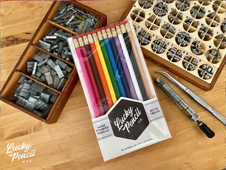 Custom Pencils. Mix and Match Pencil Set. Personalized - Etsy