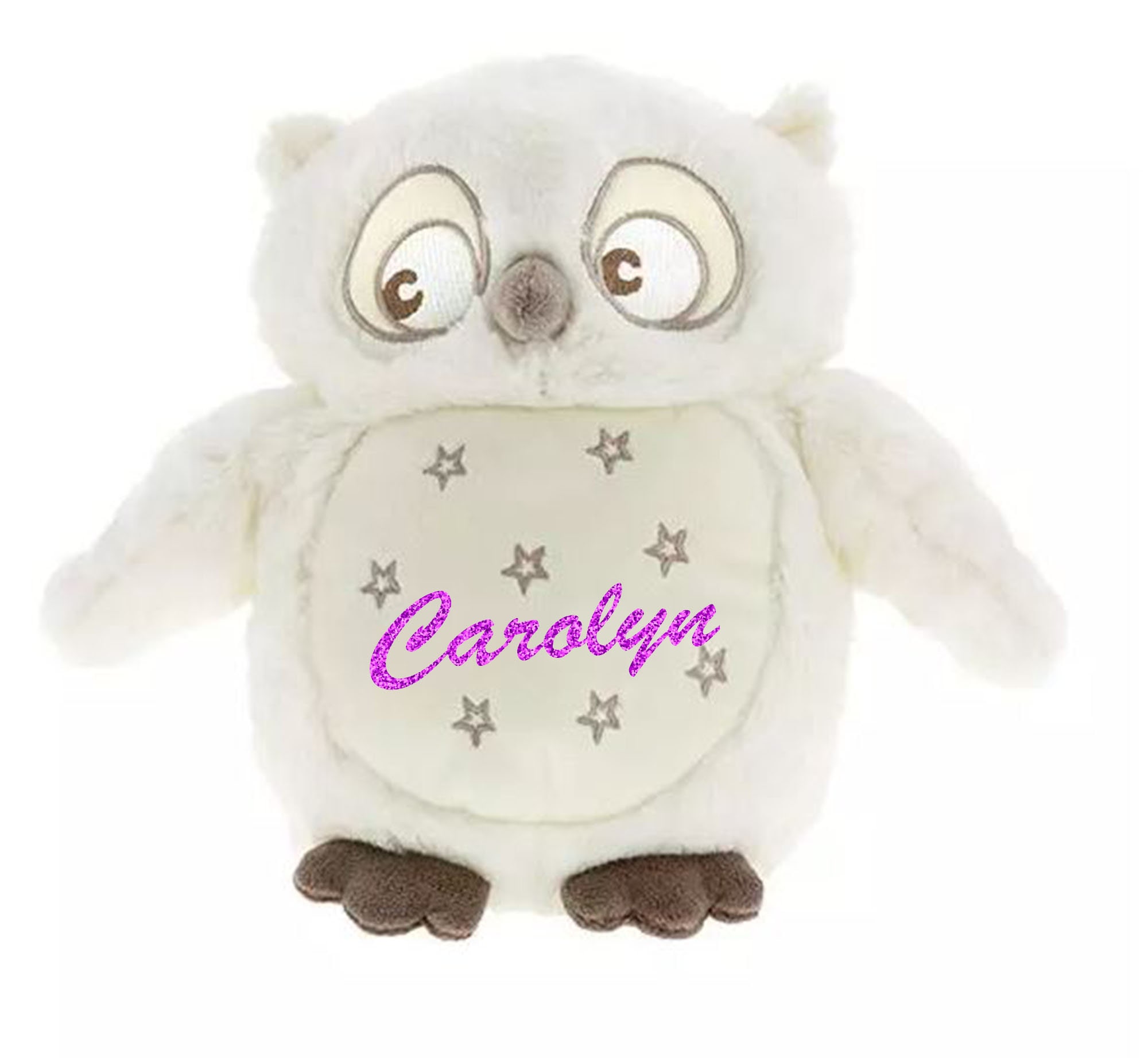 Personalized Ultra Soft Plush Owl Night Light and Plays Twinkle Twinkle Little Star Tune 10 Tall Boy or Girl Birthday Gift Newborn Gift Etsy UK
