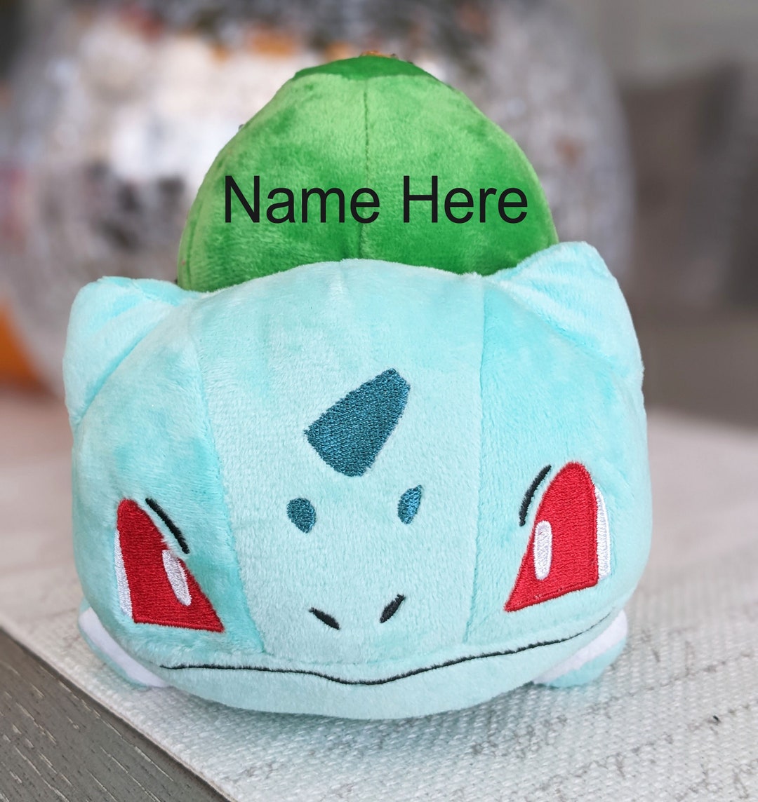 Personalized Bulbasaur Pokemon 1 Plush Toy, 6 Tall, 5 Wide, Name ...