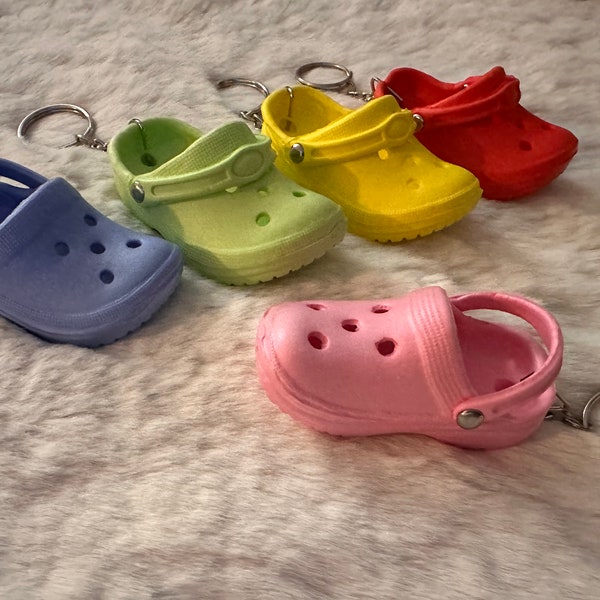 Mini Croc Keychain - Etsy