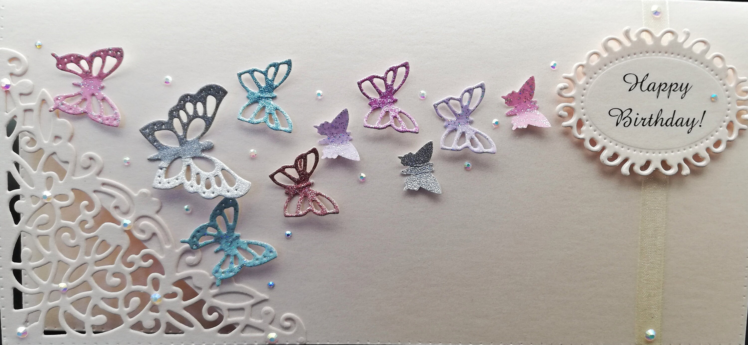 Handmade Money Envelope With Butterflies,money Wallet, Gift Card ...