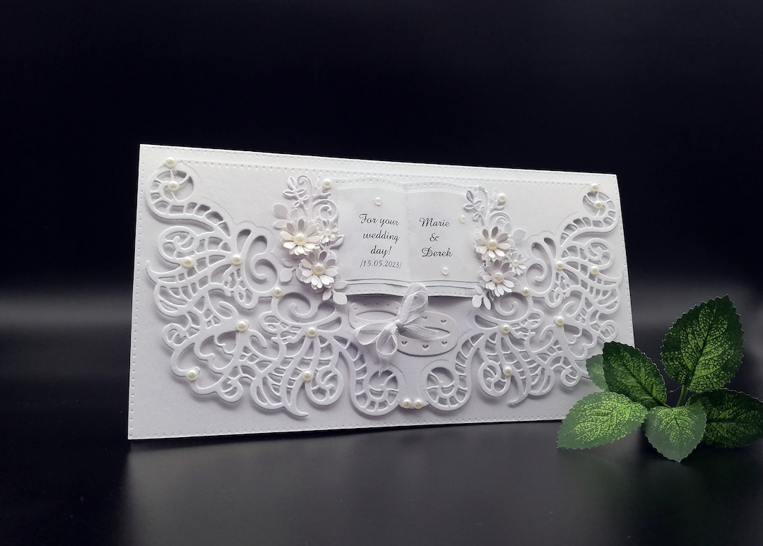 Elegant Wedding Money Envelope,handmade Gift Envelope,wedding Gift ...