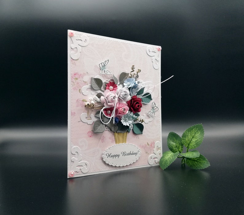 Luxury 3D Handmade Card, Greeting Card in a Box, Greeting Card With ...