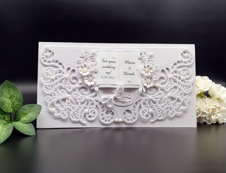Elegant Wedding Money Envelopehandmade Gift Envelopewedding - Etsy