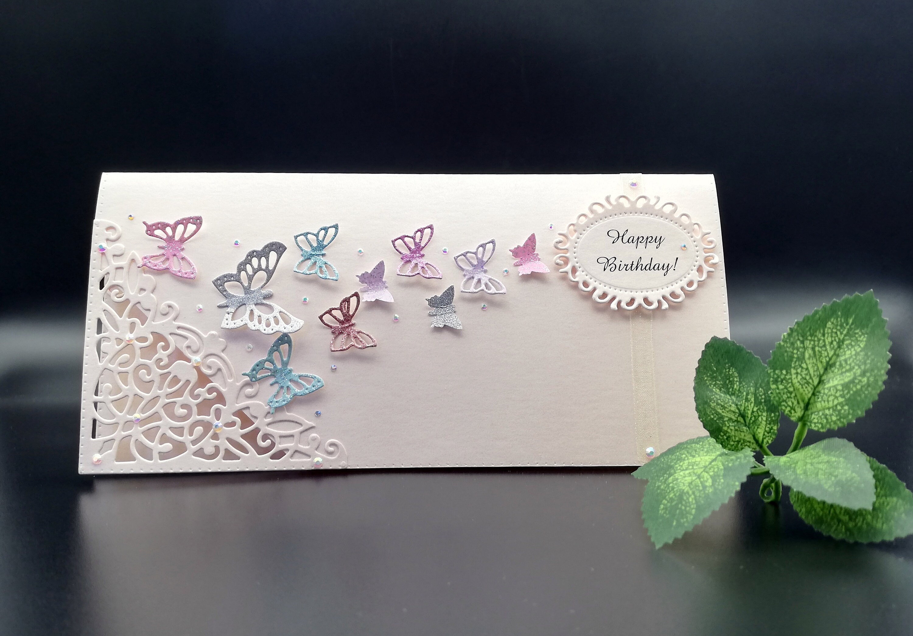 Handmade Money Envelope With Butterflies,money Wallet, Gift Card ...