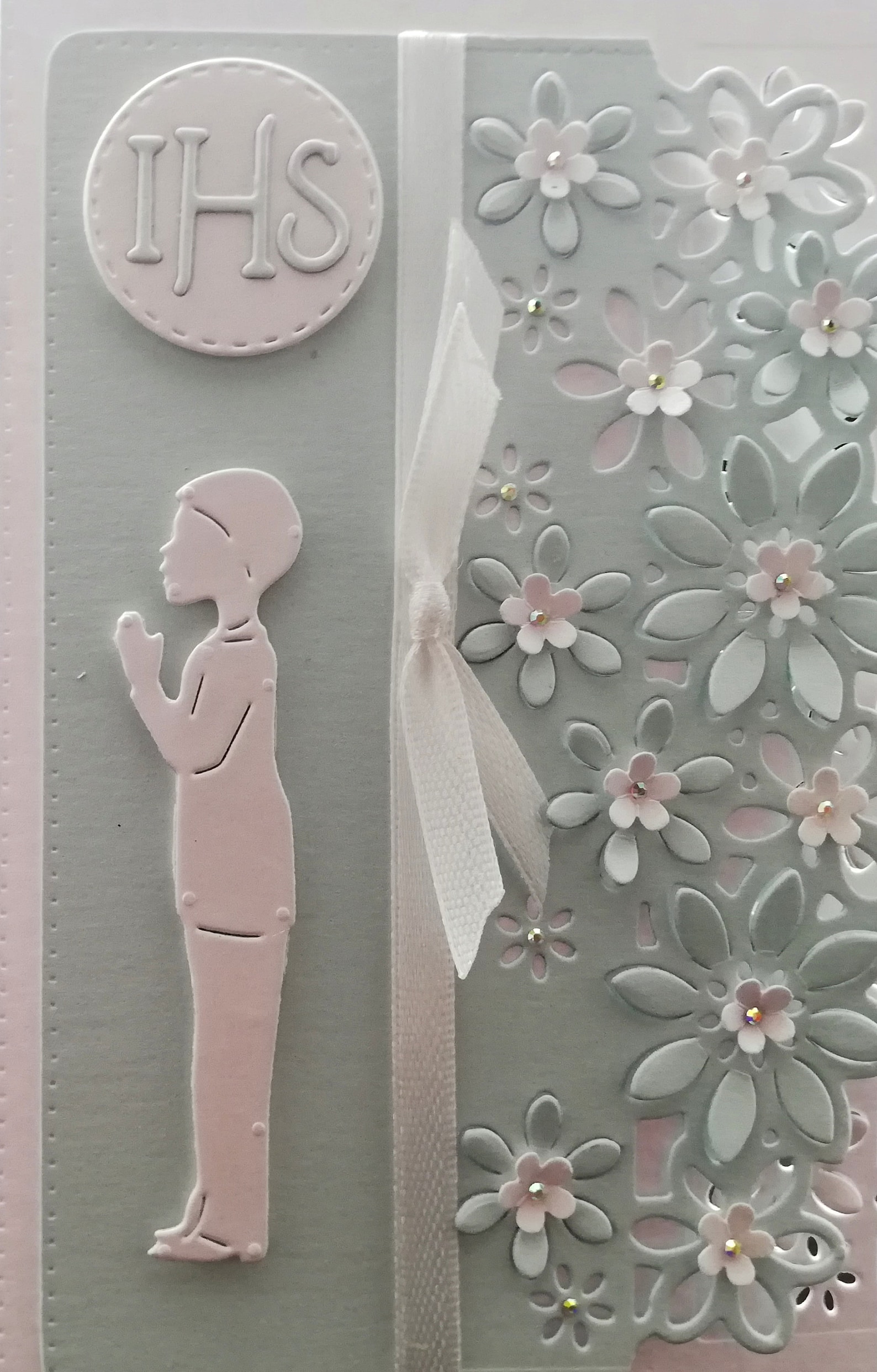 Handmade First Communion Card, Boy's Communion Greeting Card, Religious ...