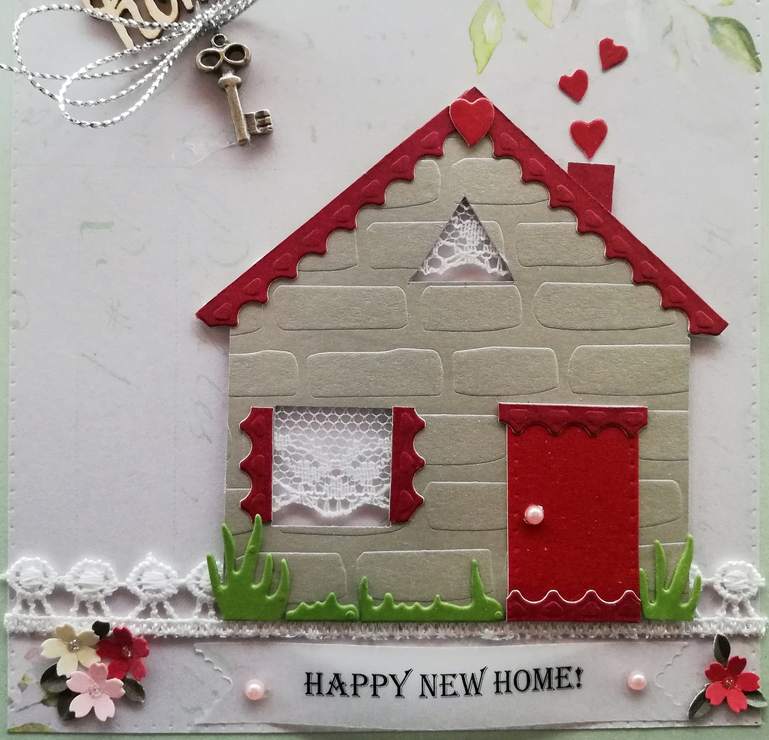 Handmade New Home Card, New House Card, Happy New Home Card,new Home ...