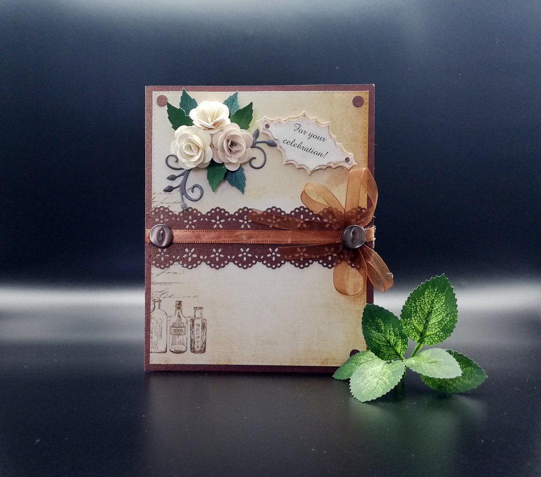 Handmade Birthday Card for Him, Card for Man, Card for Son, Card for ...