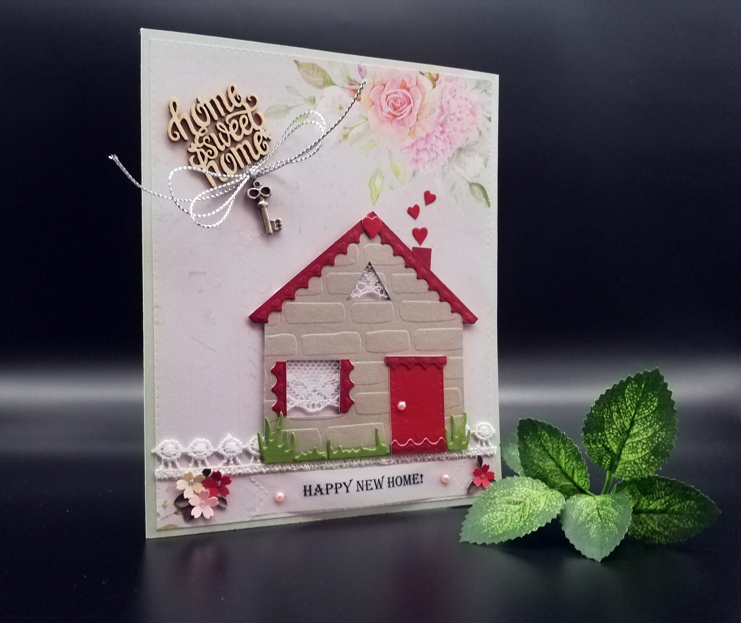 Handmade New Home Card, New House Card, Happy New Home Card,new Home ...